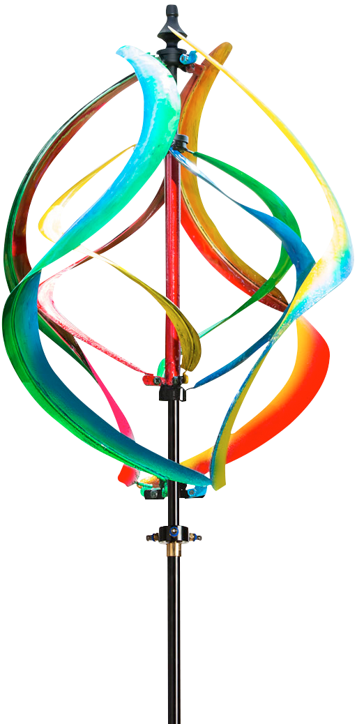 Evergreen Multicolor Helix Misting Wind Spinner | Cabela's